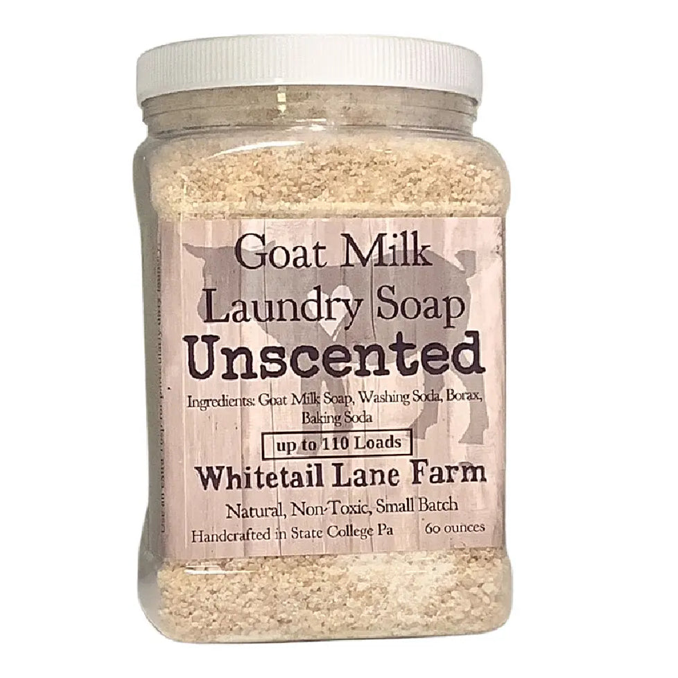 Goat Milk Laundry Soap – Whitetail Lane Farm Goat Milk Soap