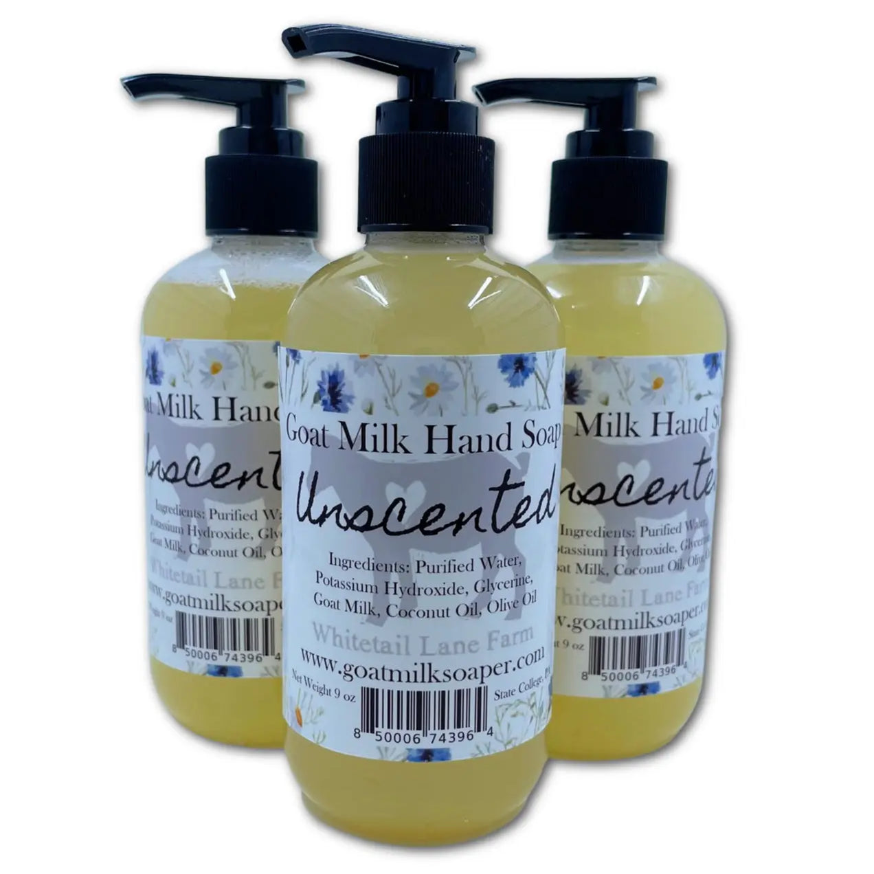 Liquid Goat Milk Hand Soap Collection - Luxurious Skin Care