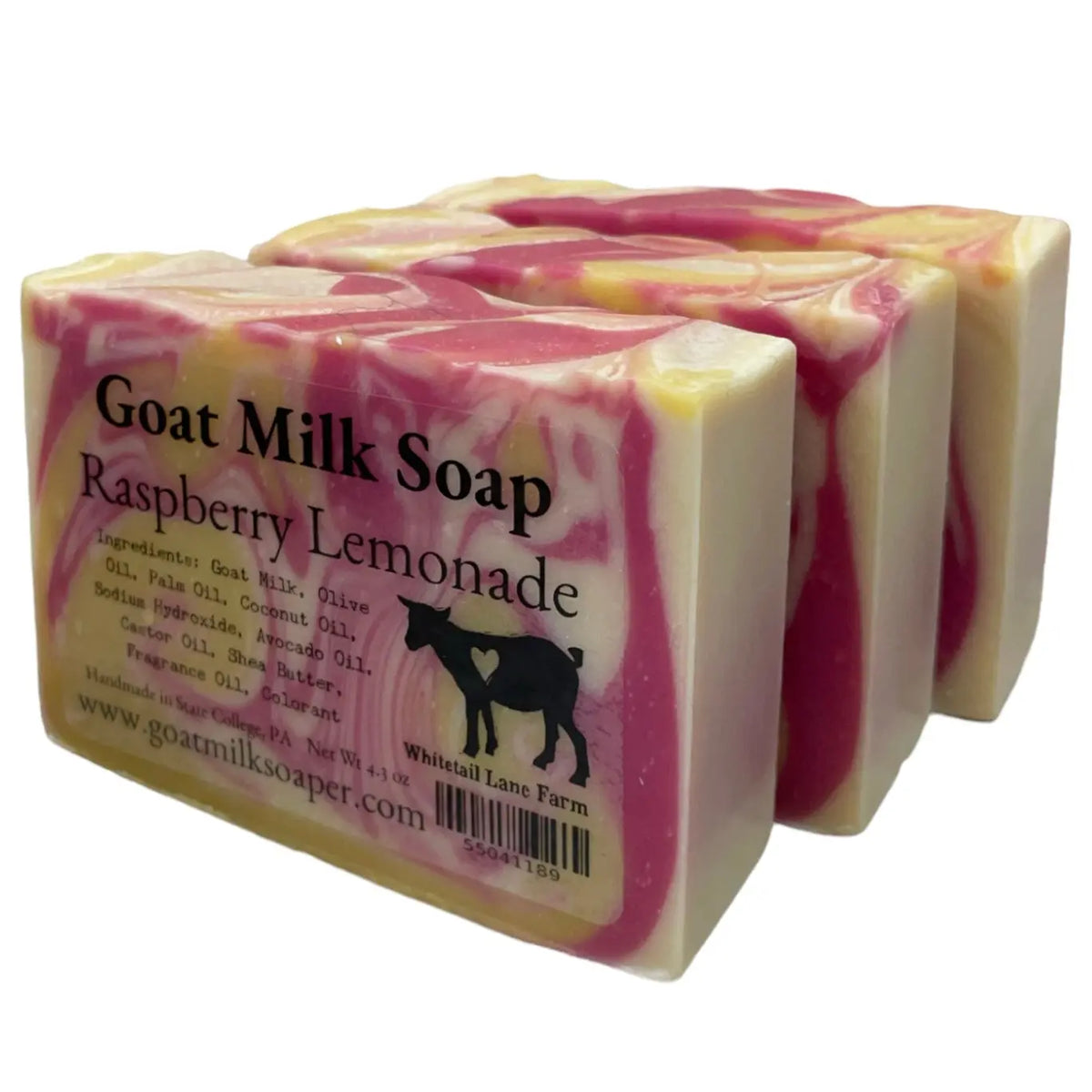 Goat Milk Soap Bars Handcrafted & All Natural – Whitetail Lane Farm ...